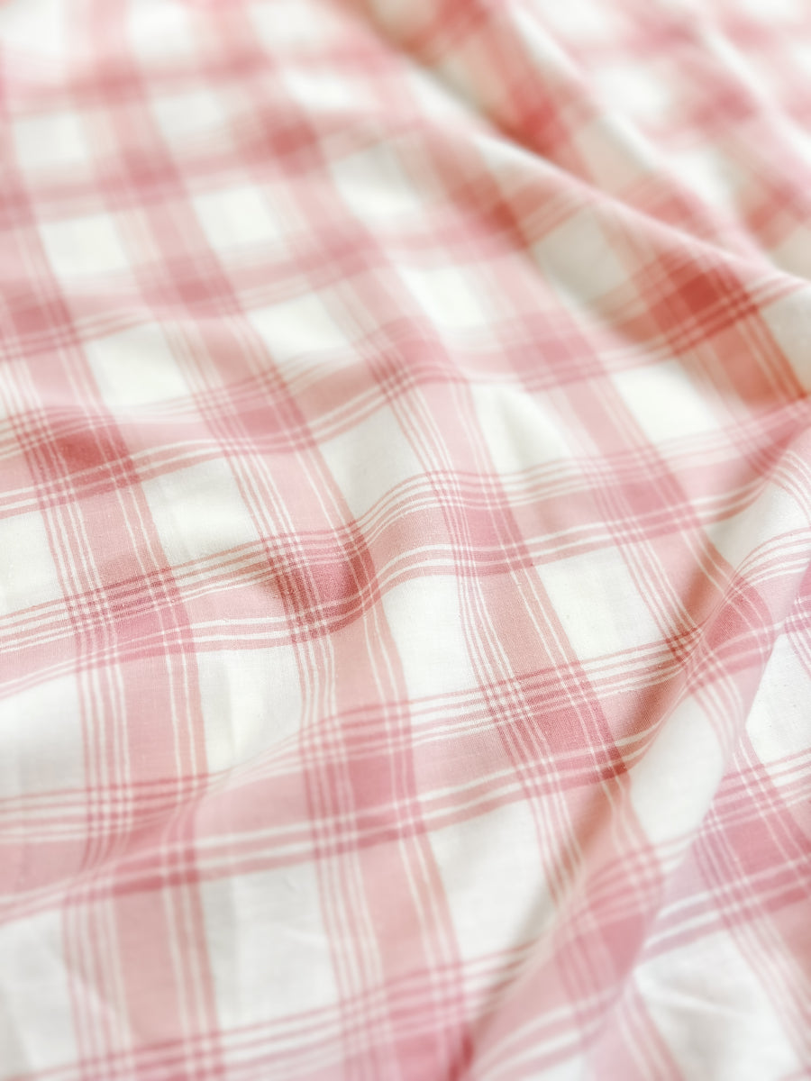 DUSTY PINK CHECK – JOLIE FEMME STORE