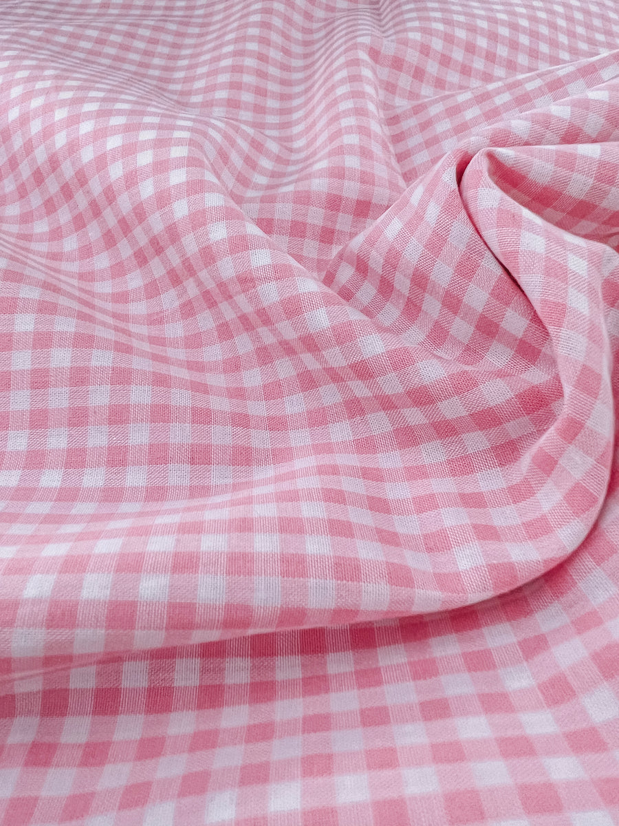 PALE PINK GINGHAM – JOLIE FEMME STORE